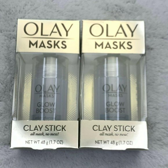 OLAY | Skincare | Olay Masks Glow Boost White Charcoal Clay Stick 2 ...
